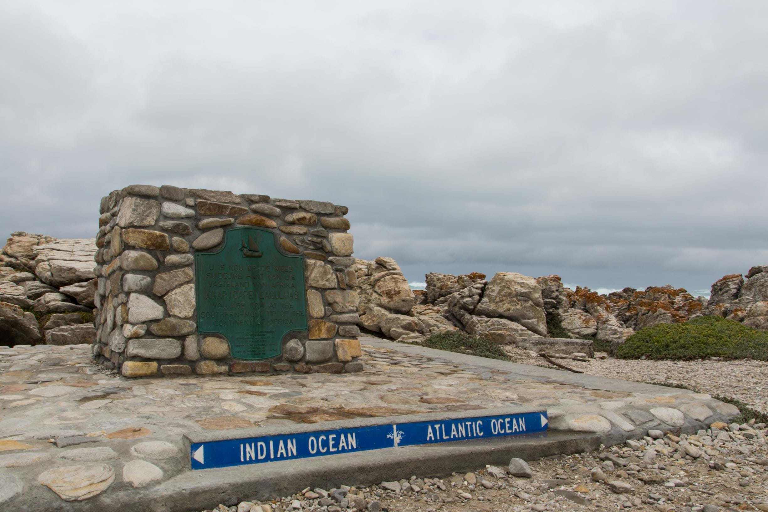 Agulhas National Park bevindt zich op de zuidpunt van Afrika (NL)